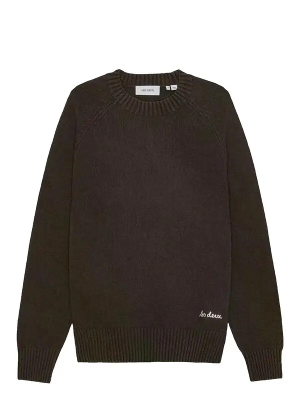 LES DEUX Brad Sweater - Brown