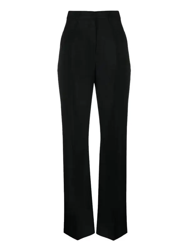 Jacquemus Tailored Wide-leg Trousers - Black