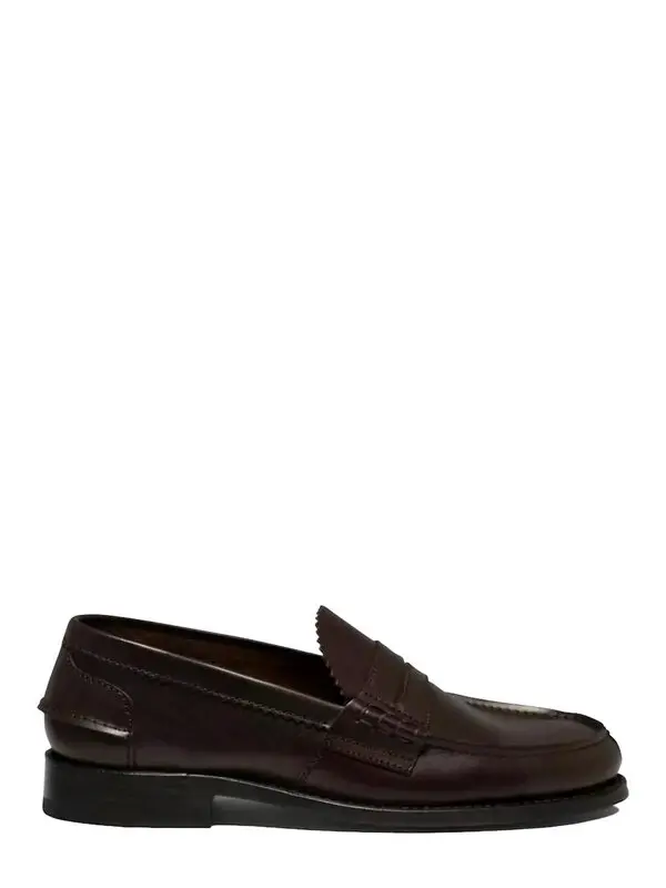 SAXONE OF SCOTLAND Arran Loafers - Brown