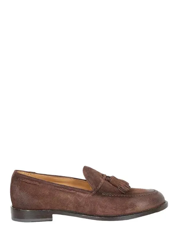 CORVARI Tassel-detail Loafers - Brown