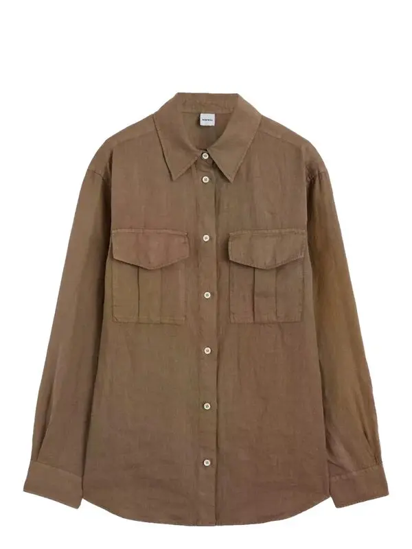 Aspesi Button Pockets Shirt - Brown