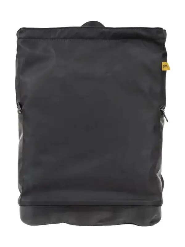 CRASH BAGGAGE Zipped Backpack - Black