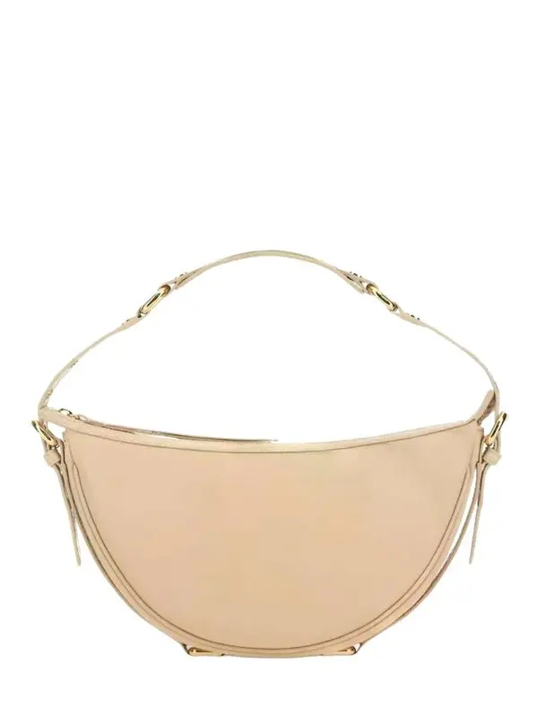 By Far Leather Shoulder Bag - Neutrals