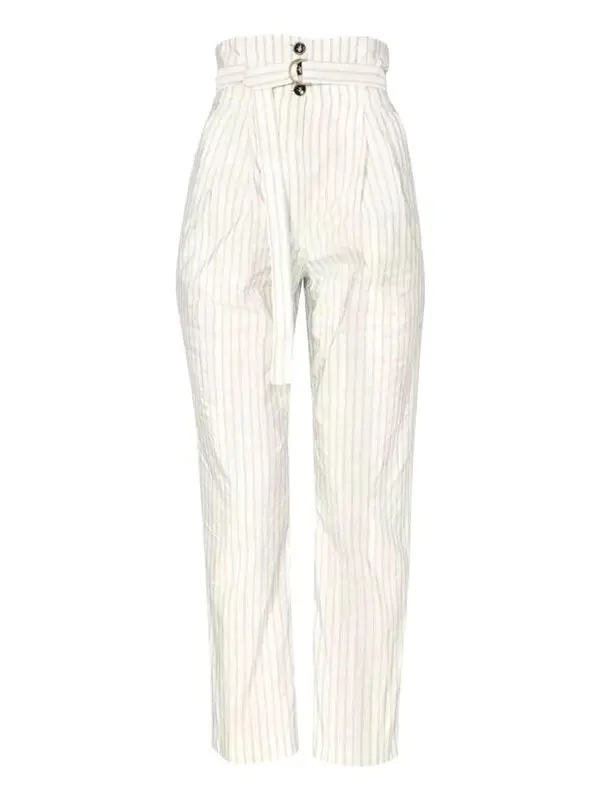 Philosophy Di Lorenzo Serafini Striped Trousers - White
