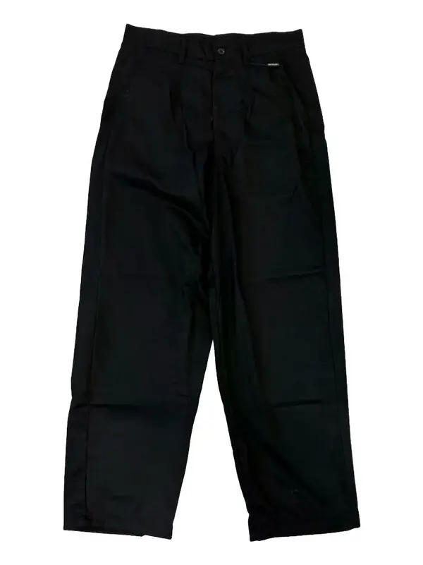 LAST CALL FOR Wide-leg Trousers - Black