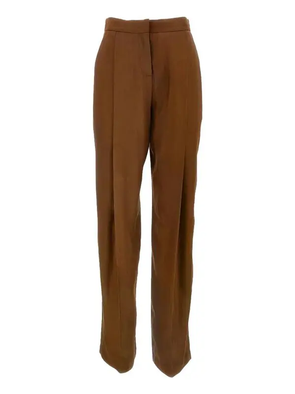 Elisabetta Franchi Linen Trousers - Green