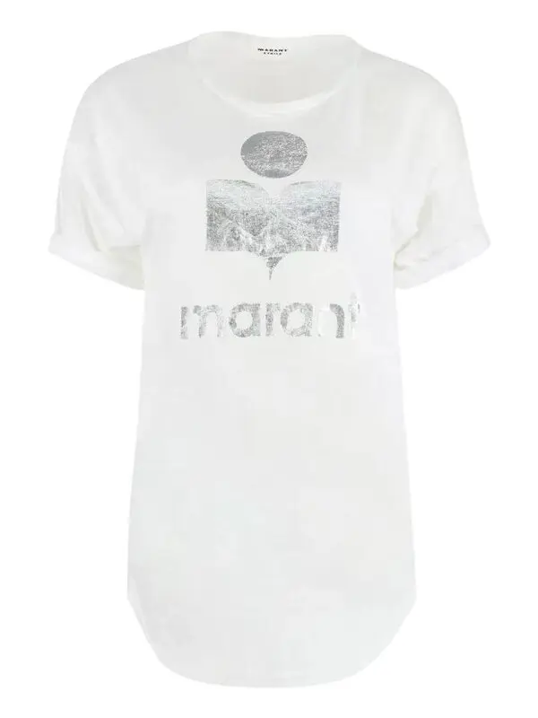 MARANT ETOILE Logo-print T-shirt - White