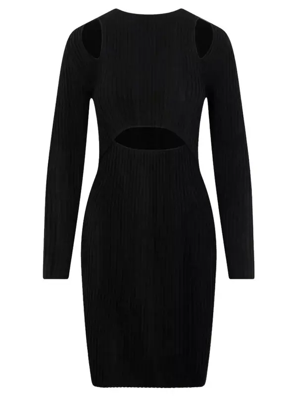 Simkhai X Wolford Cut-out Mini Dress - Black