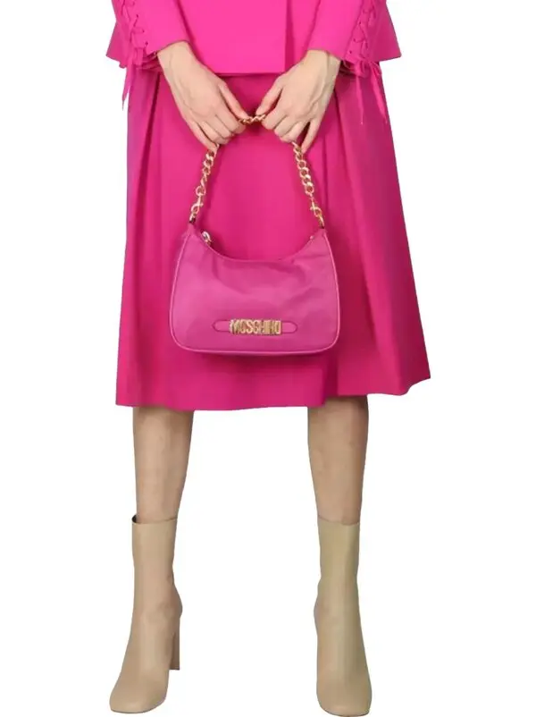 Moschino Flared Midi Skirt - Pink