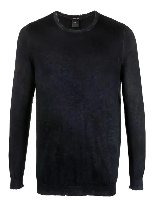 Avant Toi Round-neck Sweater - Blue