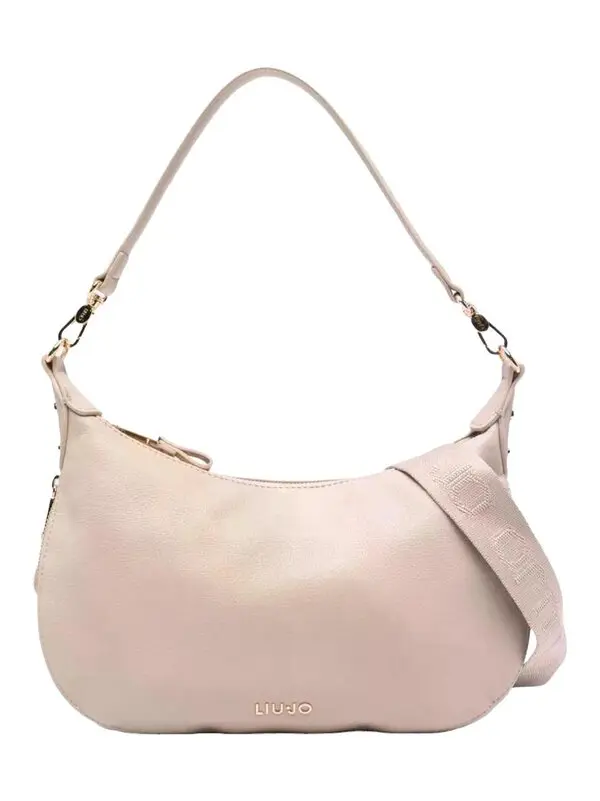 Liu Jo Logo-lettering Shoulder Bag - Neutrals