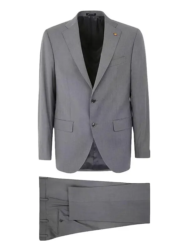 SARTITUDE NAPOLI Two-button Suit - Grey