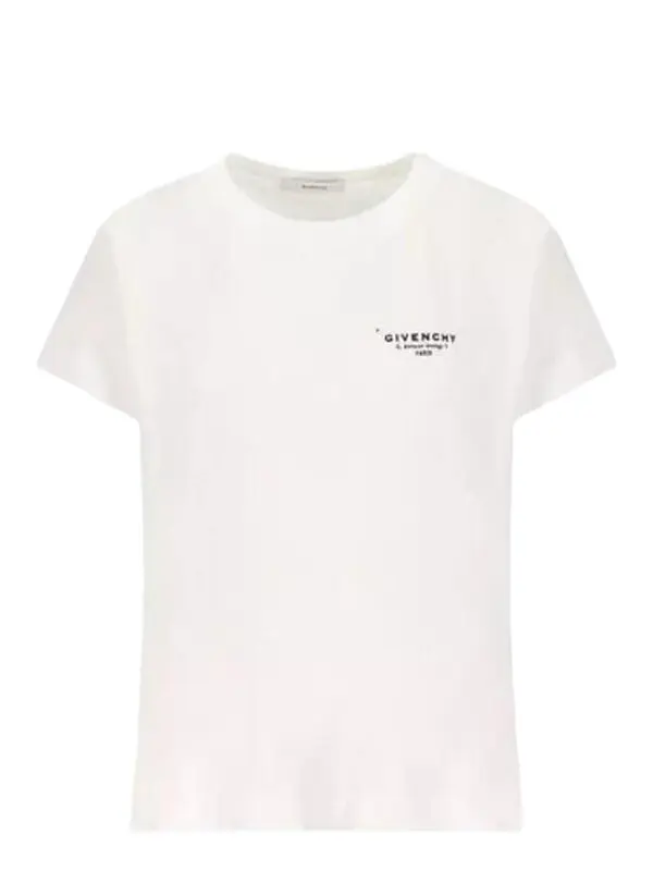 Givenchy Stamp-print Cotton T-shirt - White