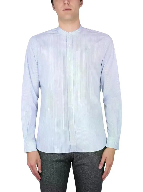 Aspesi Striped Shirt - Blue