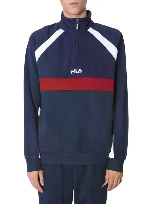 FILA Oligert Zip Sweatshirt - Blue