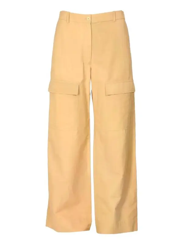Stella McCartney Wide-leg Cargo Pants - Neutrals