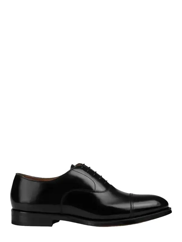 DOUCAL'S Five-hole Oxford Shoes - Black