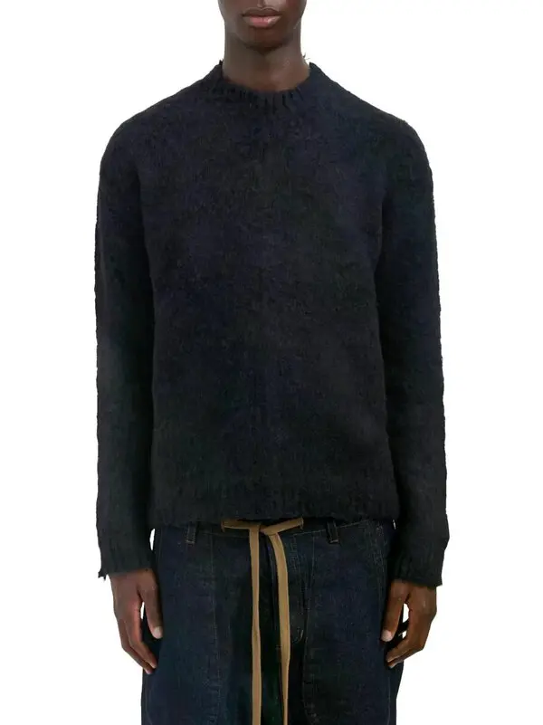 UMA WANG Crew-neck Sweater - Blue