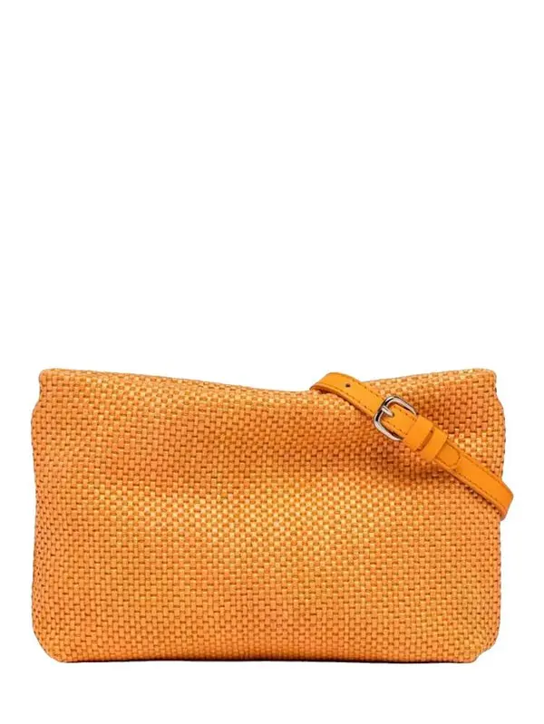 GIANNI CHIARINI Brenda Chain Clutch Bag - Orange