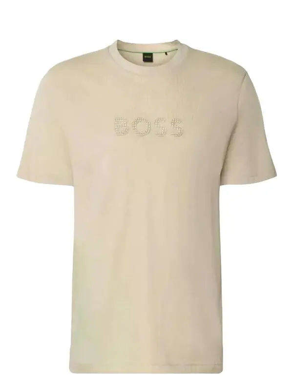 BOSS Logo-detail T-shirt - Neutrals