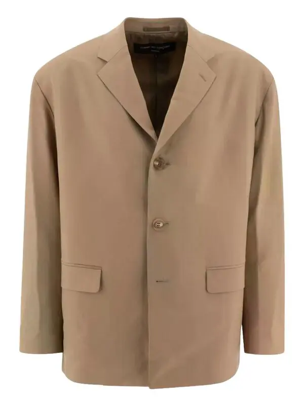 Comme Des Garçons Single-breasted Blazer - Neutrals