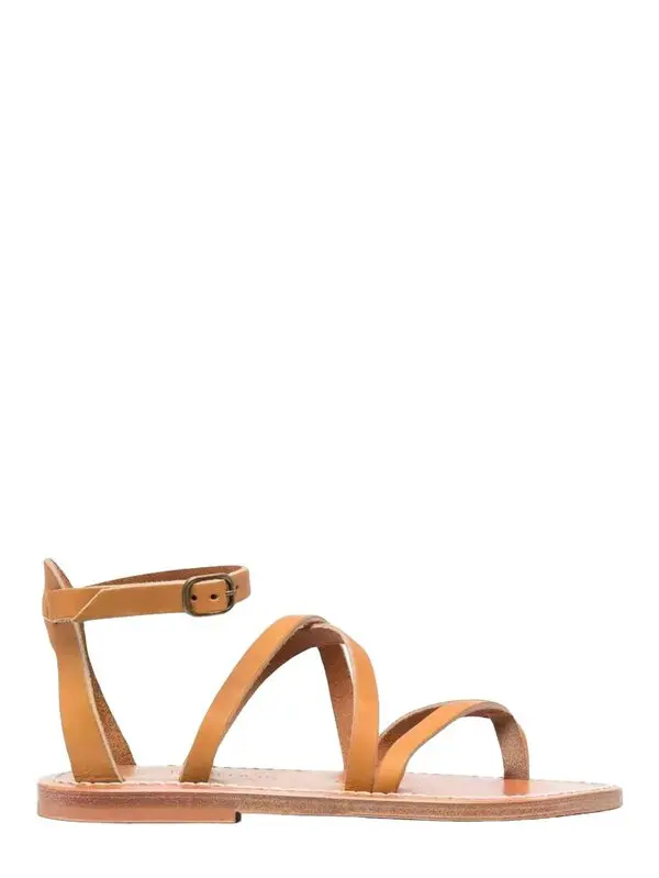 K.JACQUES Epicure Buckle Strap Sandals - Neutrals