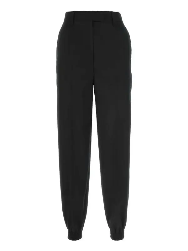 Prada Wool Trousers - Black