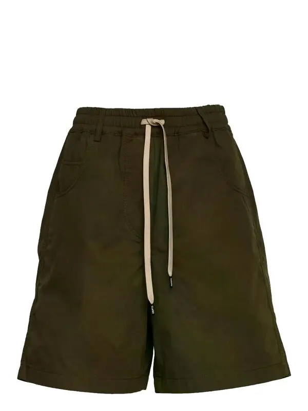 DEPARTMENT 5 Drawstring Elasticated Shorts - Green