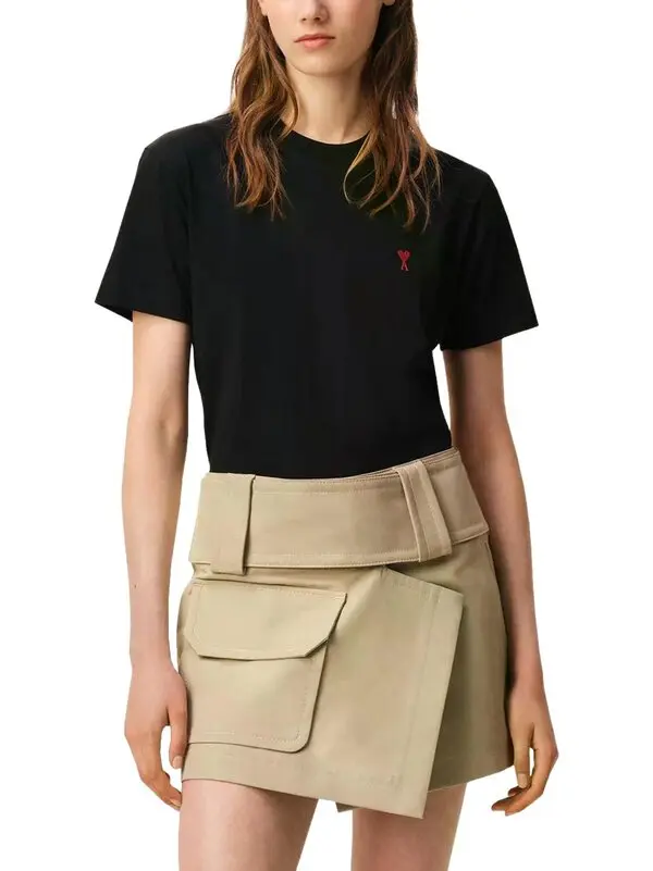 AMI Paris Short-sleeve T-shirt - Black