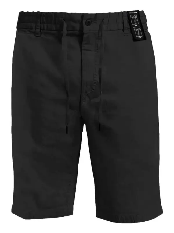 BOSS Drawstring Bermuda Shorts - Black