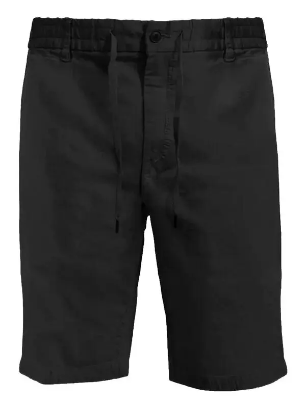 BOSS Drawstring Bermuda Shorts - Black