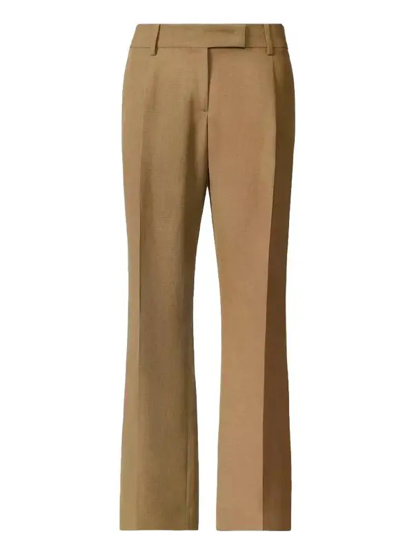 Fabiana Filippi Belt-loop Bootcut Trousers - Neutrals