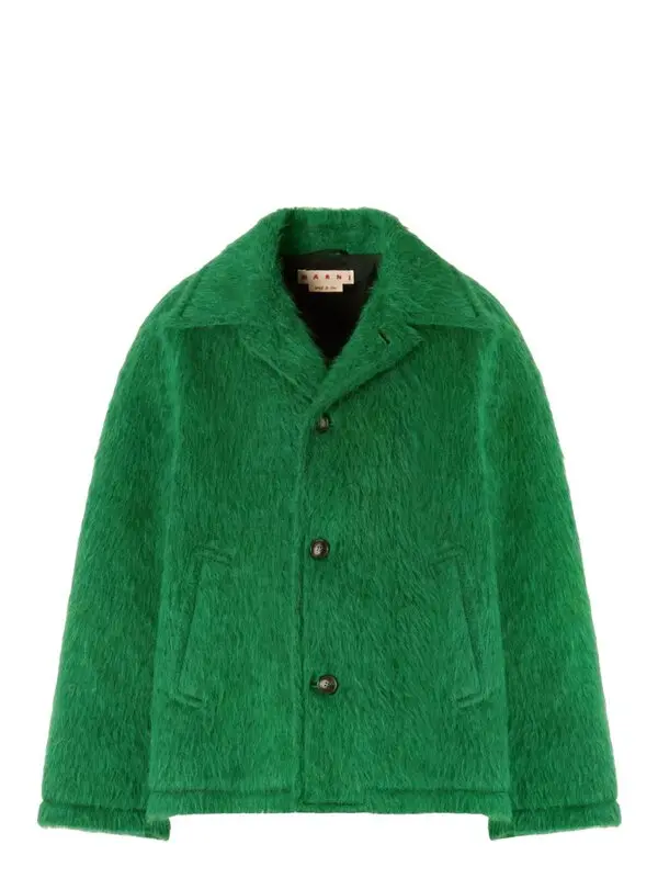 Marni Buttoned Jacket - Green