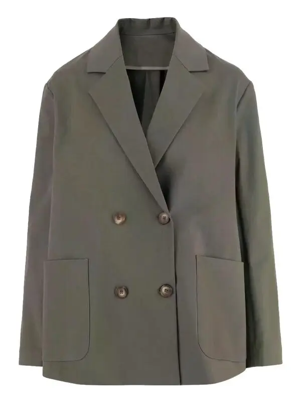 F.IT Double-breasted Blazer - Green