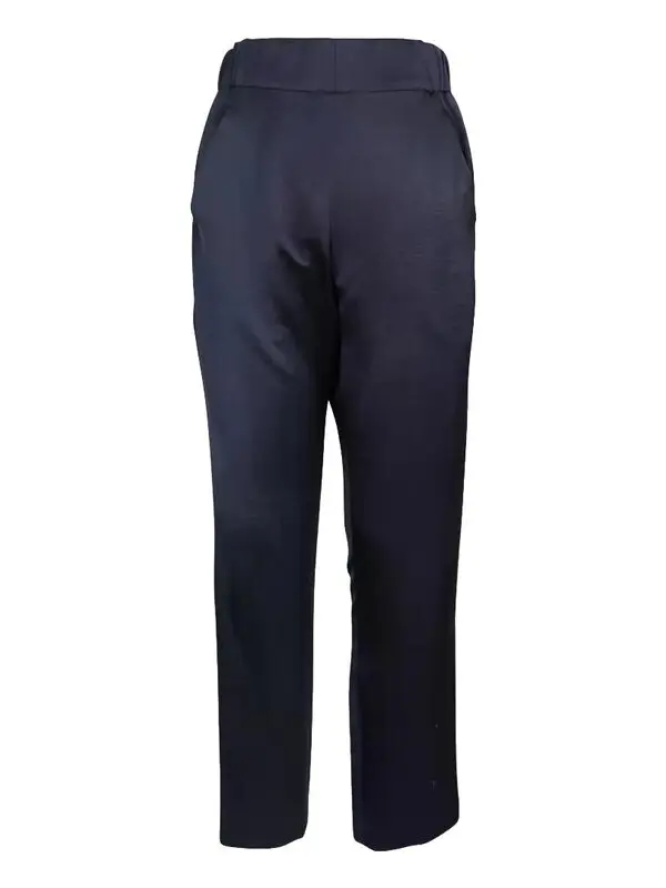 Zero + Maria Cornejo Elasticated Trousers - Blue