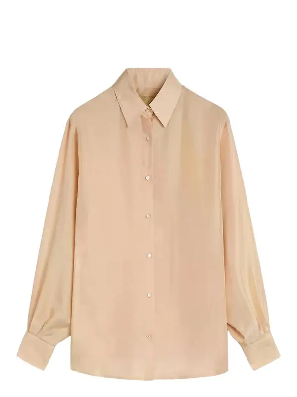Momoni Akemi Long-sleeve Shirt - Neutrals