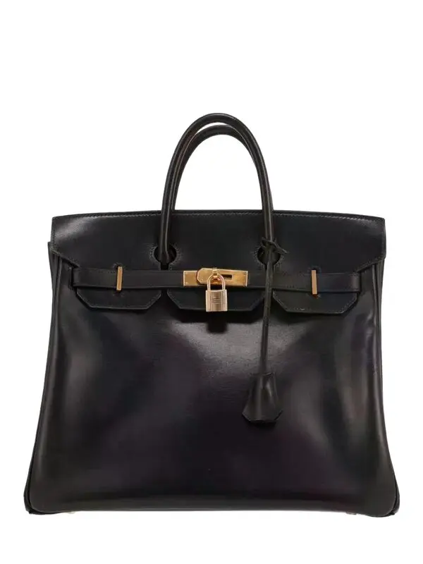Hermès 2001 Haut A Courroies Handbag - Black
