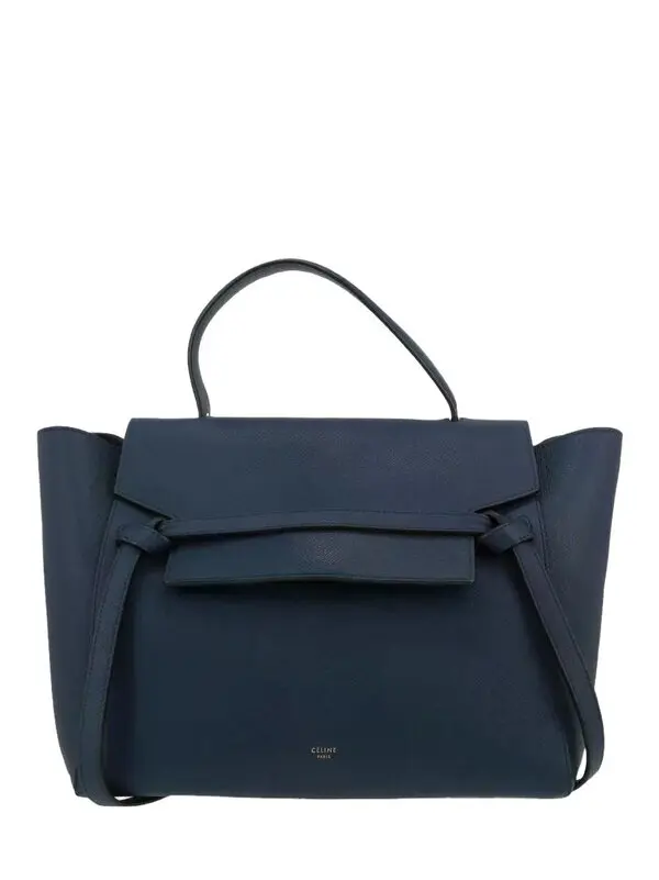 Celine 2010s Mini Belt Tote Bag - Blue