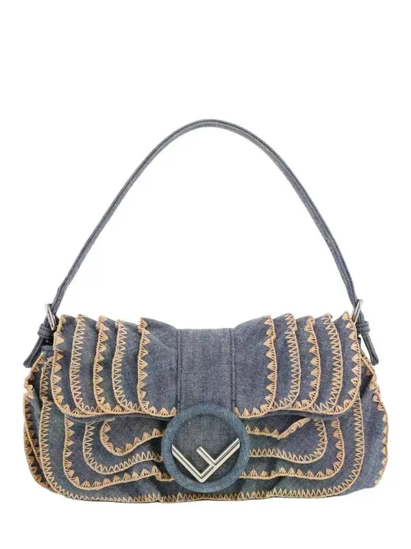 Fendi Kan I Shoulder Bag - Blue