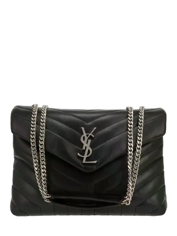 Saint Laurent Loulou Shoulder Bag - Black