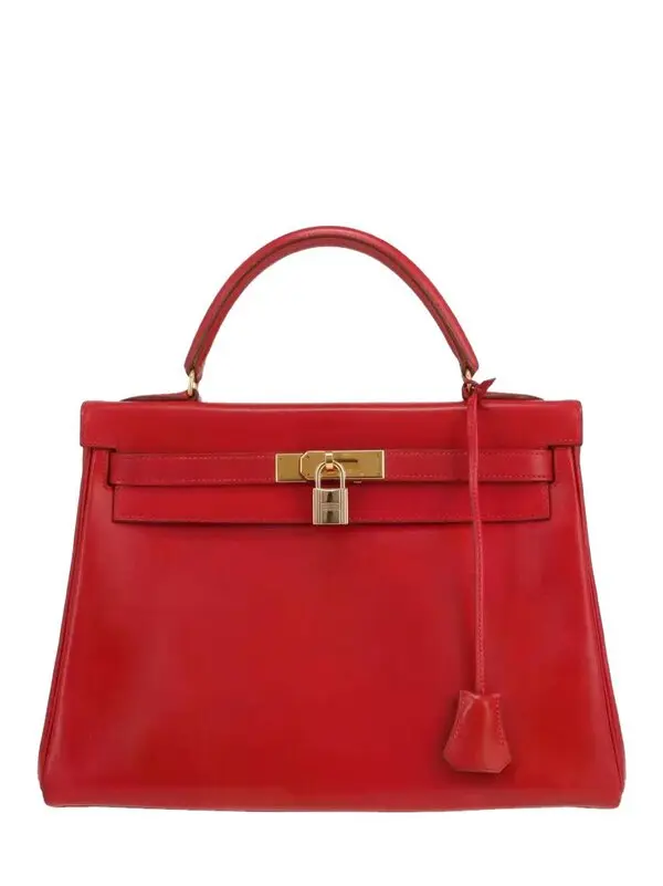 Hermès 1996 Kelly 32 Handbag - Red