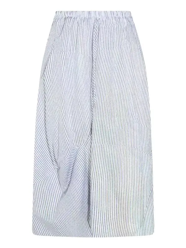 VIVIENNE WESTWOOD Striped Skirt - White