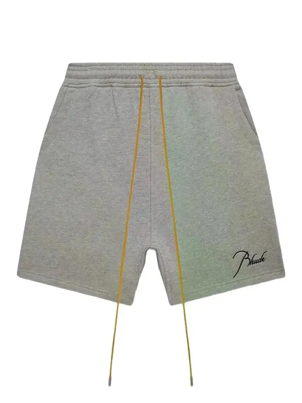 Rhude Drawstring Pocket Shorts - Grey