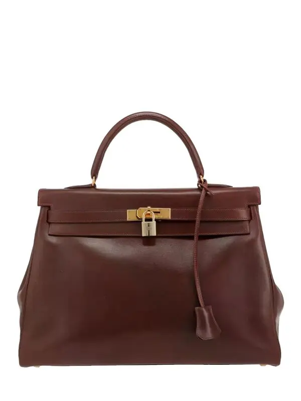 Hermès Kelly Leather Handbag - Brown