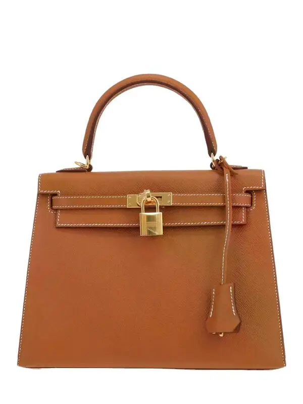 Hermès 2022 Kelly 25 Handbag - Brown