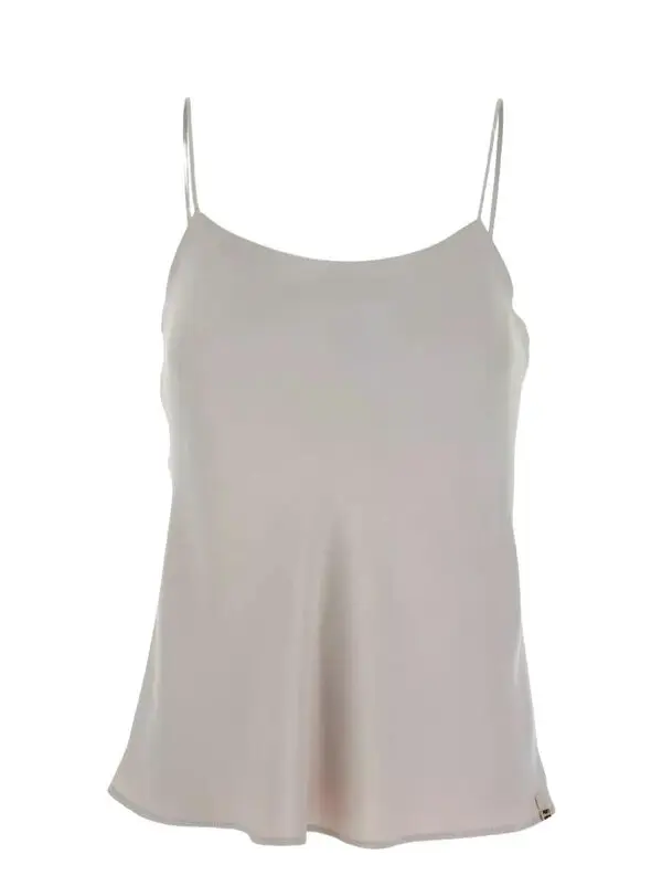 Herno Scoop-neck Top - Neutrals