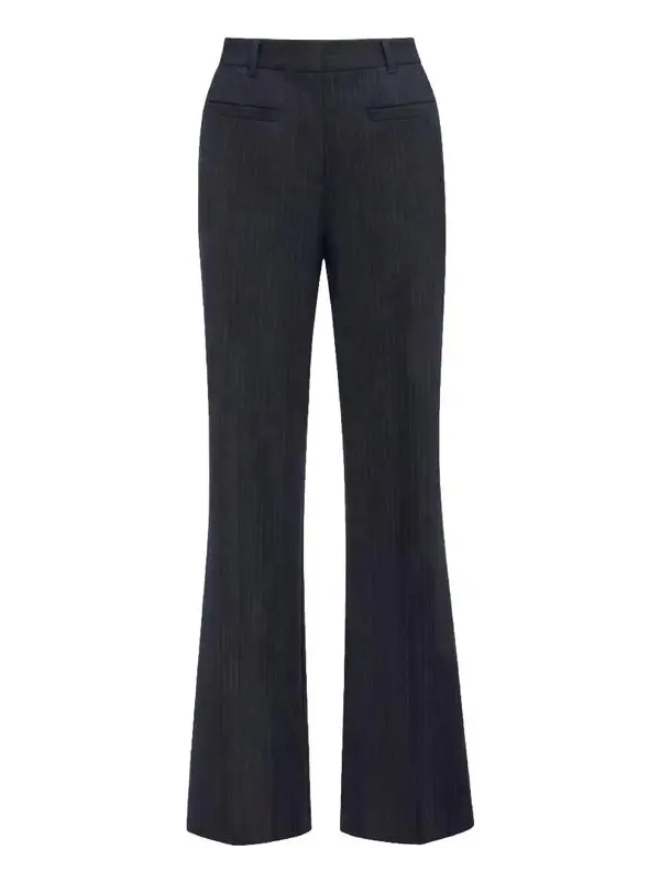 3.1 Phillip Lim Tailored Cropped Flared Trousers - Blue