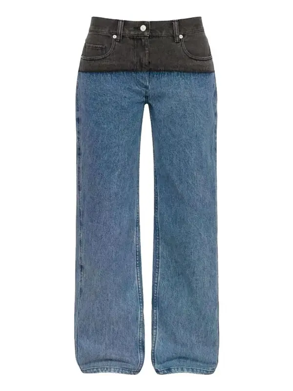 3.1 Phillip Lim Two-toned Jeans - Blue