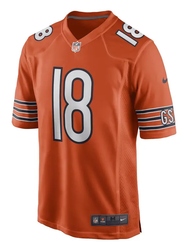 Nike Caleb Williams Chicago Bears Nfl Game Jersey - Orange