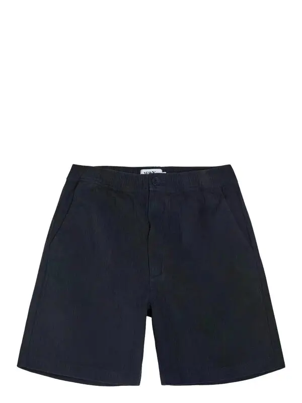 WAX LONDON Kurt Textured Shorts - Blue